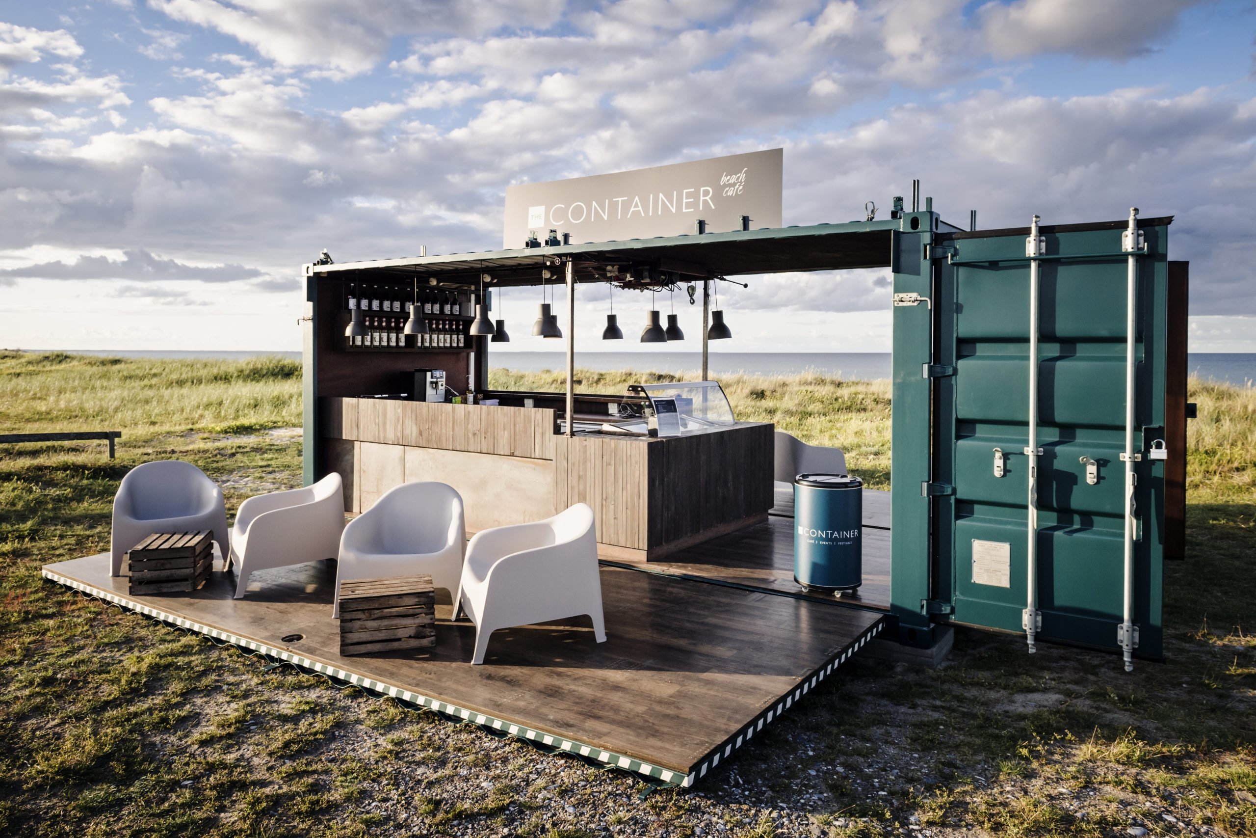 The Container Beach Café - Mønguide.com